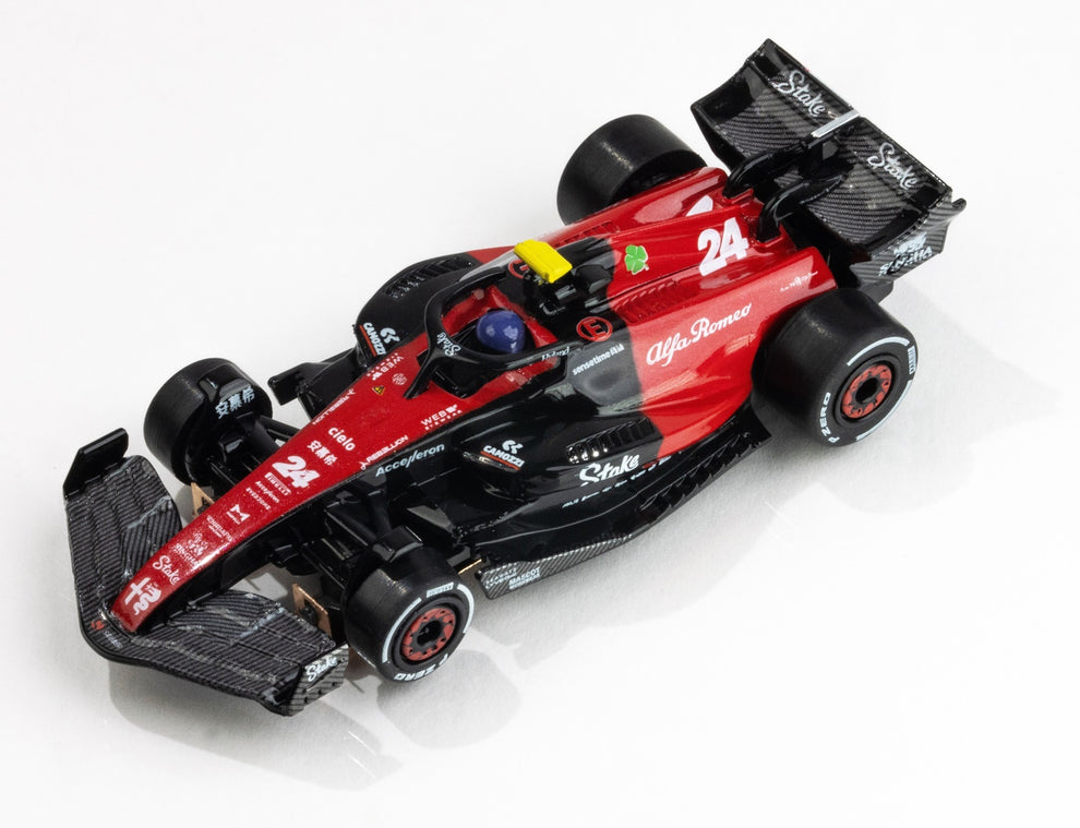 AFX Mega G+ 22084 Alfa Romeo F1 FY-24 2023 - HO Scale Slot Car – Turn ...